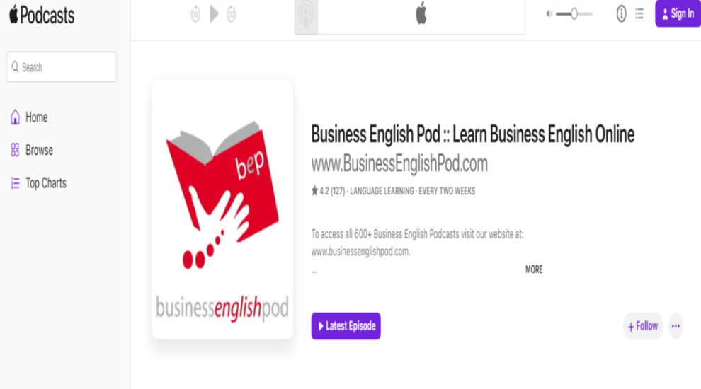 بودكاست Business English Pod لتحسين المهارات اللغوية في سياق الأعمال ...